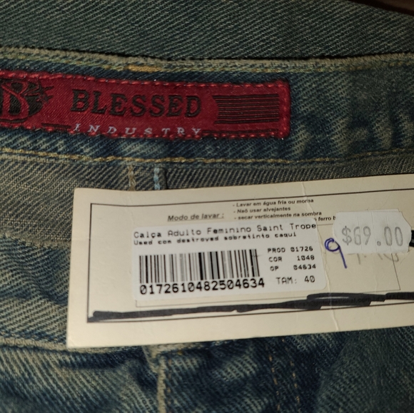 Blessed Industries | Jeans | Blessed Industry Boho Jeans Womens W282 L ...